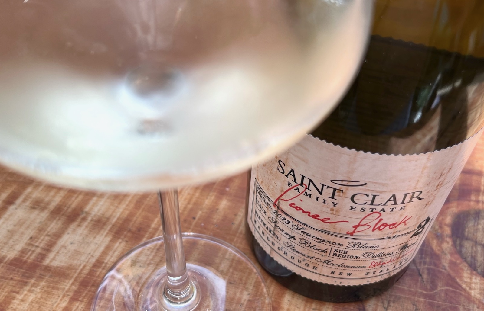 Saint Clair Pioneer Block 2 ‘Swamp Block’ Sauvignon Blanc 2023 - WineFolio